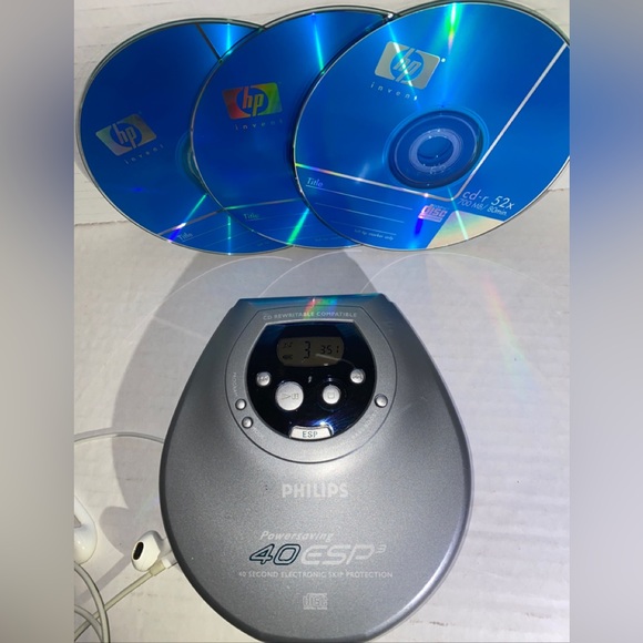 Philips | Portable Audio & Video | Vintage Philips Cd Player 4 Esp3 ...